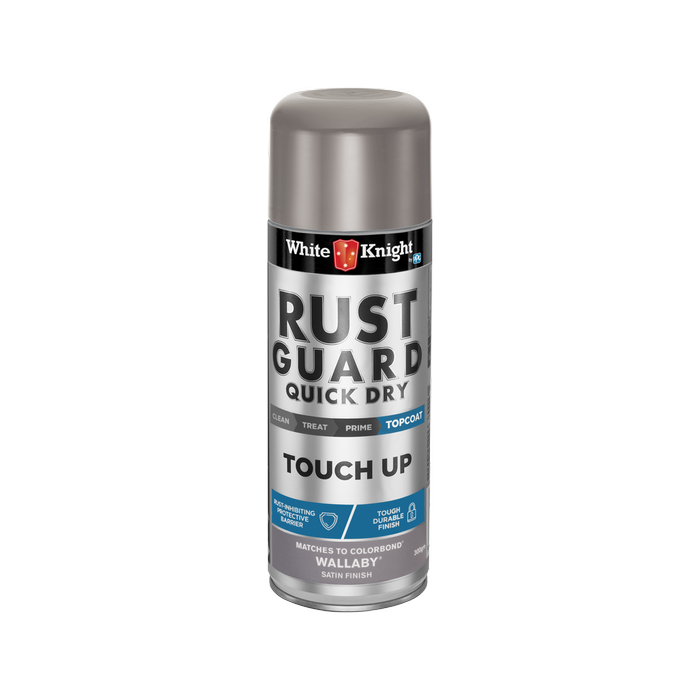 White Knight 300g Wallaby Satin Touch Up Spray Paint - Bunnings Australia