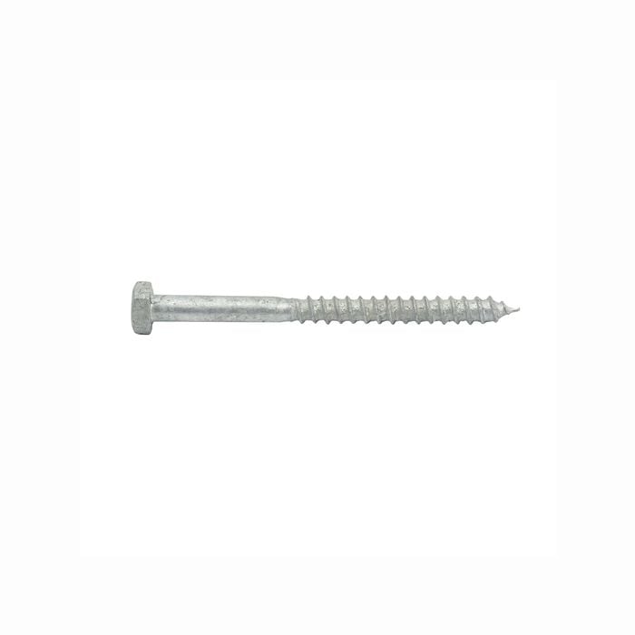 Zenith M6 x 75mm Hot Dipped Galvanised Coach Screw - Each - Bunnings ...