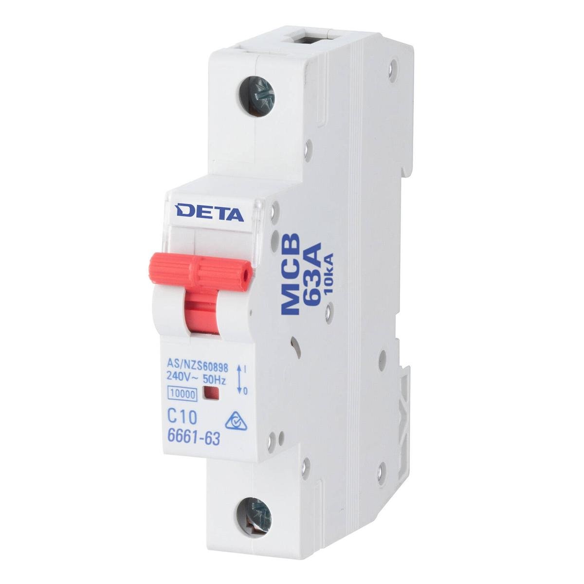 DETA Miniature Circuit Breaker - 63A - Bunnings New Zealand