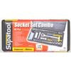 Supatool 62 Piece 1/4" 3/8" Drive Socket Set - Bunnings New Zealand