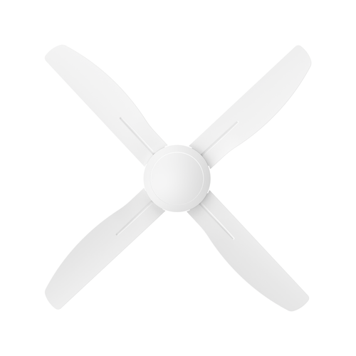 HPM 1320mm White Serene 4 Blade DC Ceiling Fan - Bunnings Australia