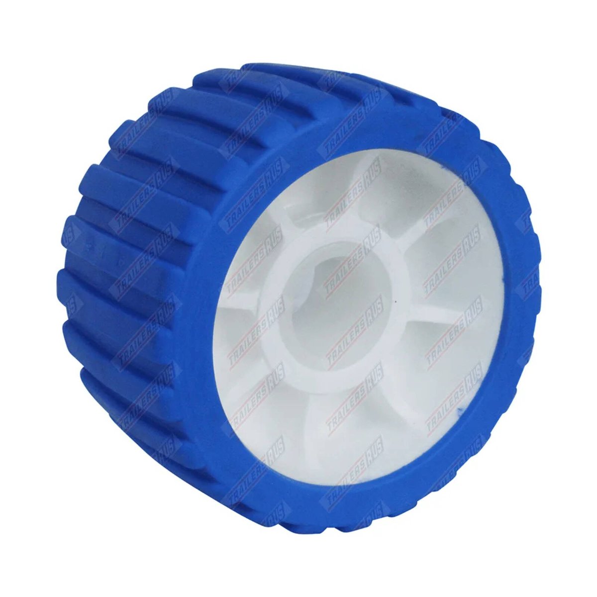 Roxom 5 Inch Blue Wobble Rollers – Ribbed Blue - Bunnings Australia
