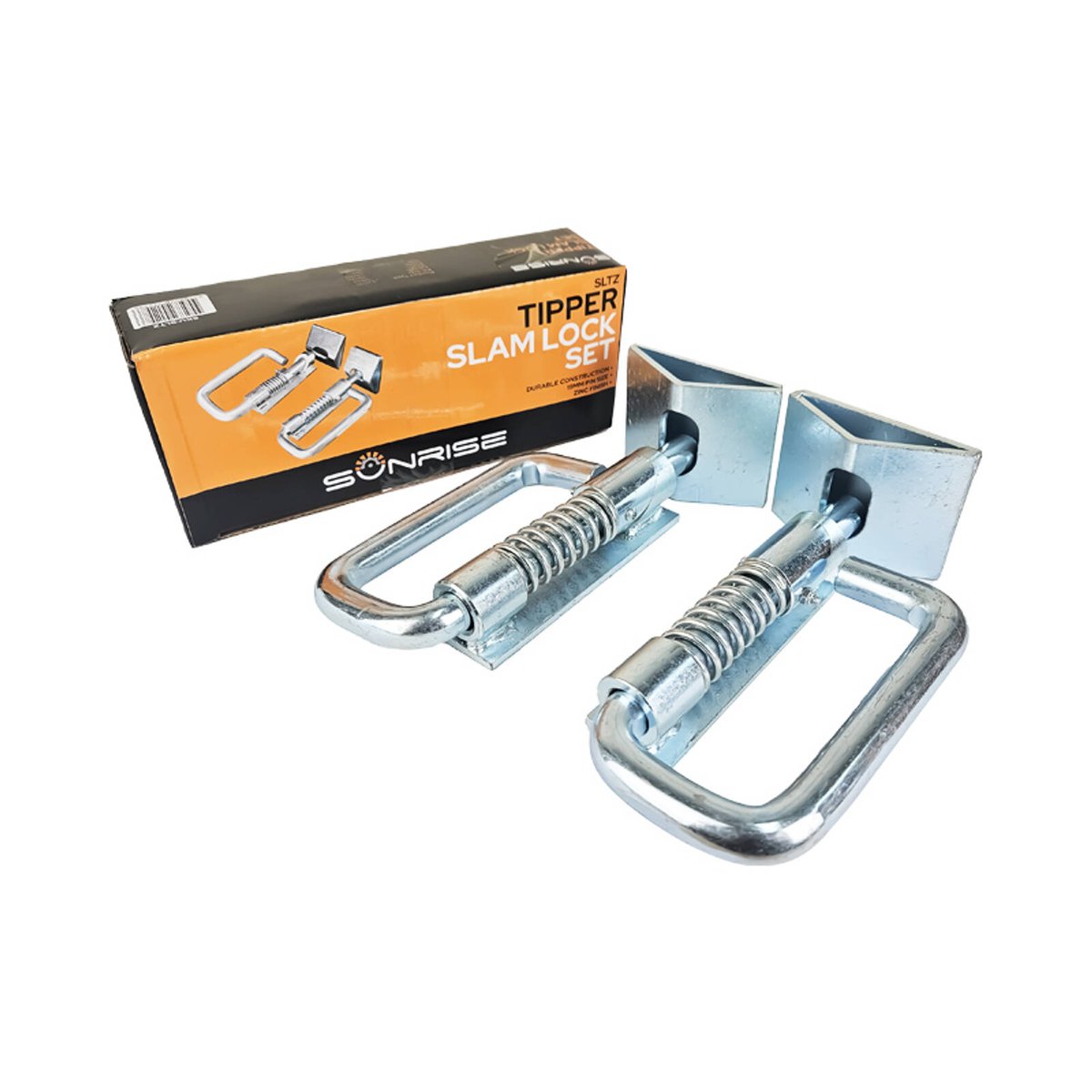 Sunrise Tipper Slam Lock - Left & Right Set - SLTZ - Bunnings Australia