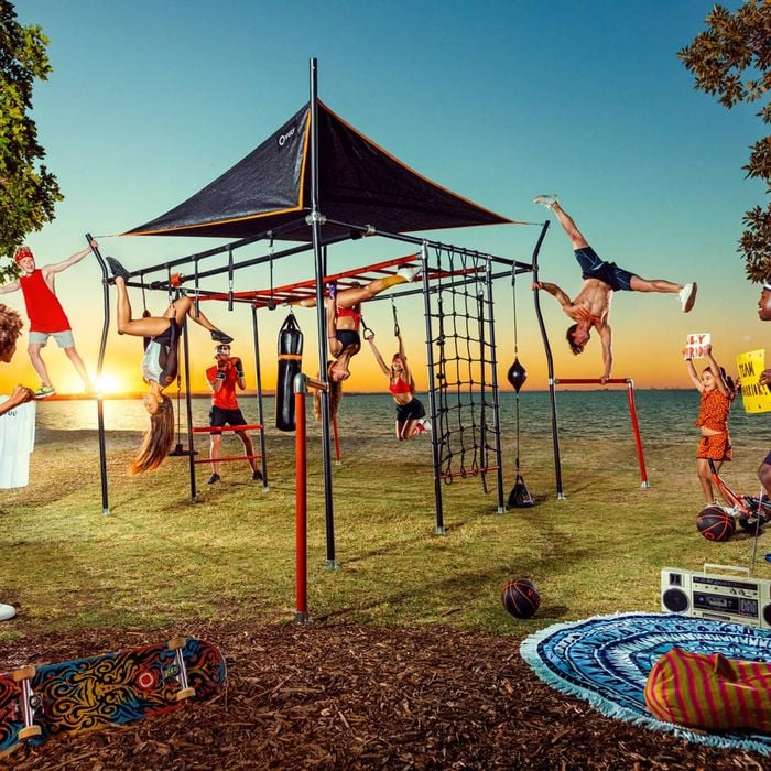 Monkey bars bunnings store