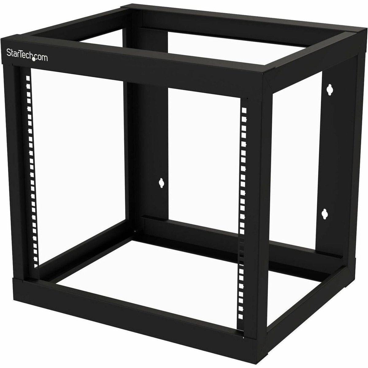 StarTech.com 2-Post 9U Heavy-Duty Wall-Mount Network Rack, 19" Open ...