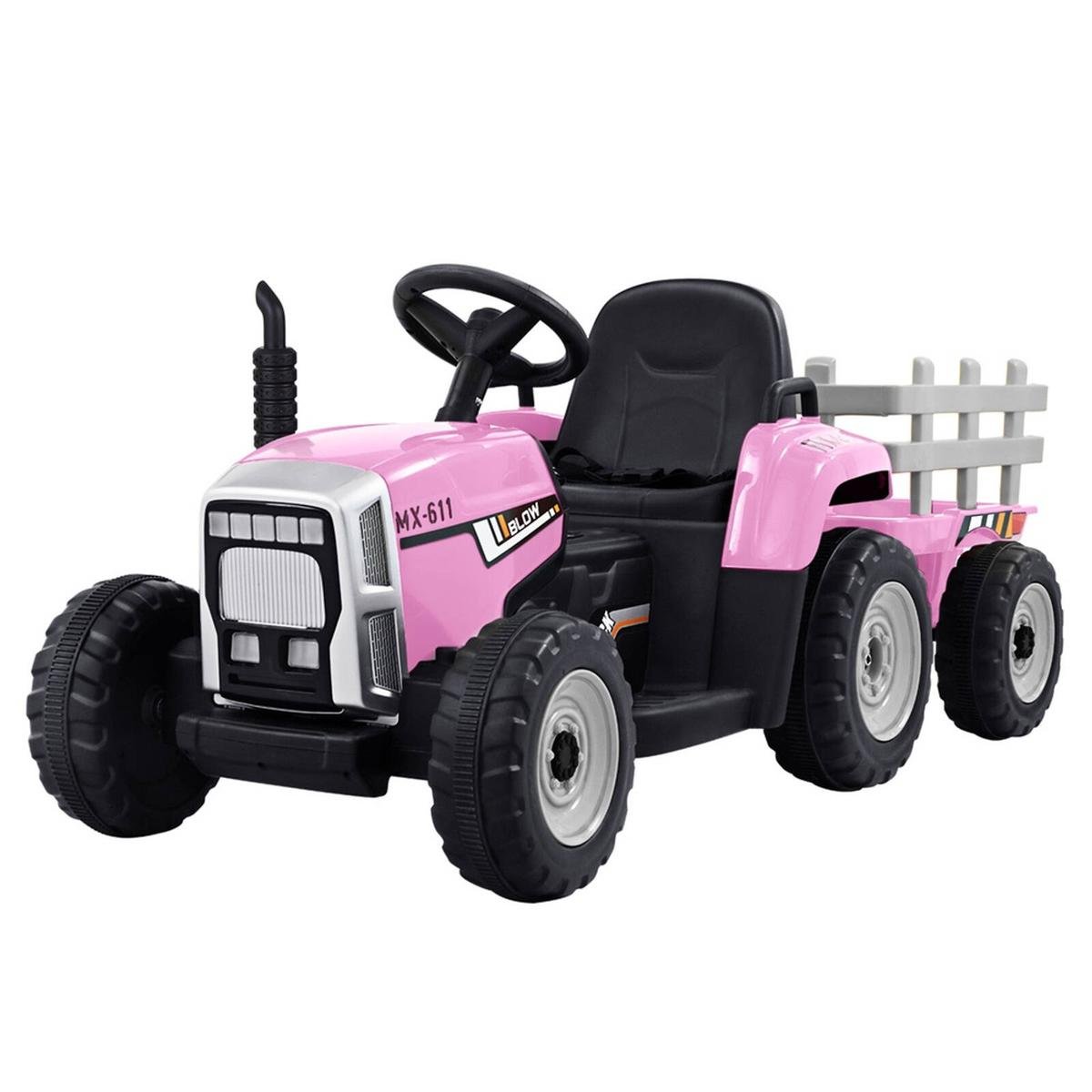 Rigo Kids Ride On Car Pink 12V - Bunnings Australia