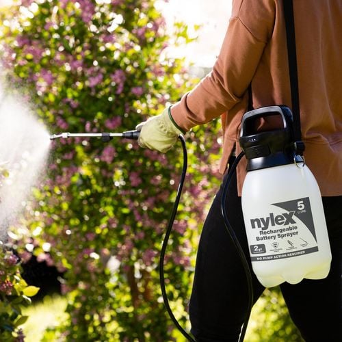 Nylex 5L Rechargeable Battery Shoulder Sprayer - Bunnings Australia