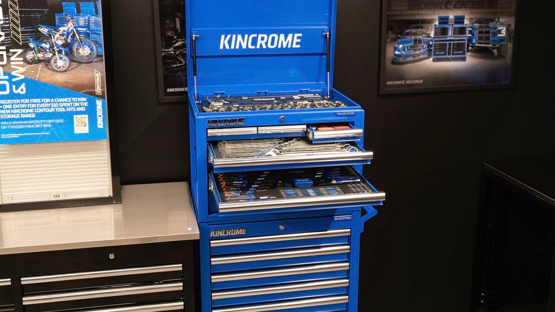 On The Tools Kincrome Bluesteel Tool Storage Kits Review Bunnings Trade AU