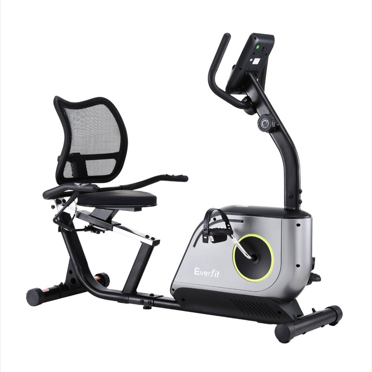 Everfit Recumbent Exercise Bike Magnetic Cycling Mesh Chair 120kg ...