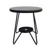 Marquee 500 x 500mm Black Verna Coffee Table - Black - Bunnings Australia