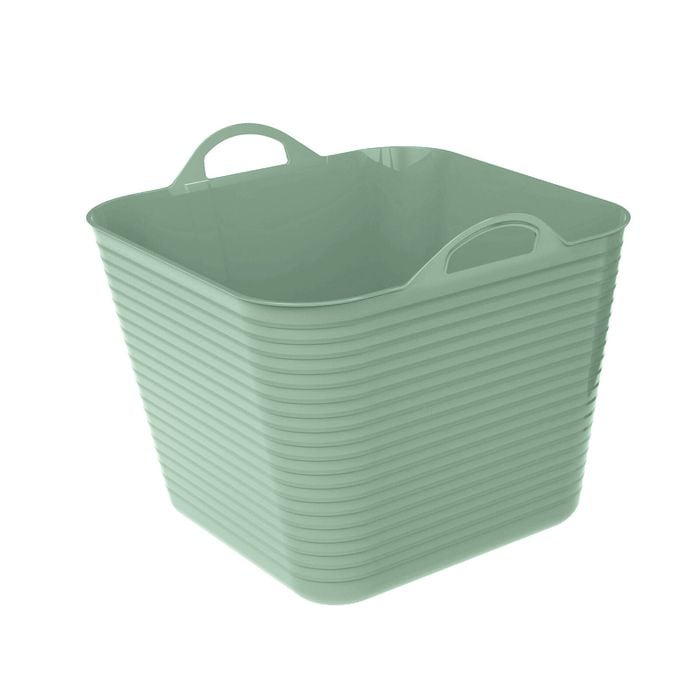 Ezy Storage 42L Assorted Colour Square Flexi Storage Tubs - Bunnings ...