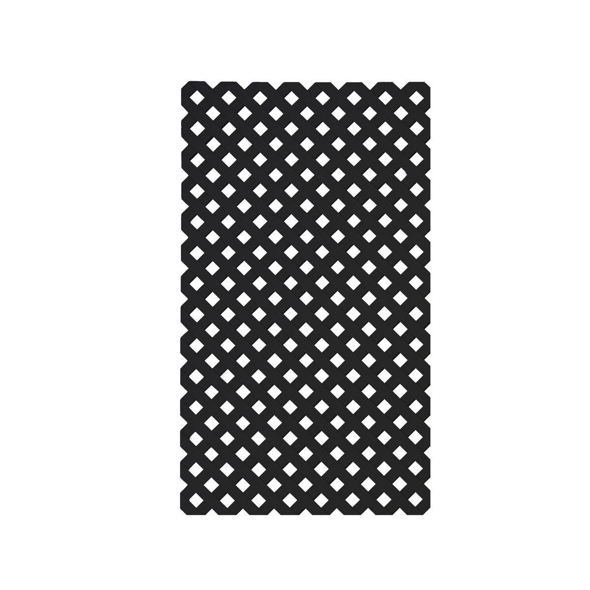 Jack Matrix 1200 x 600 x 7mm Charcoal Lattice Plastic Handy Panel ...