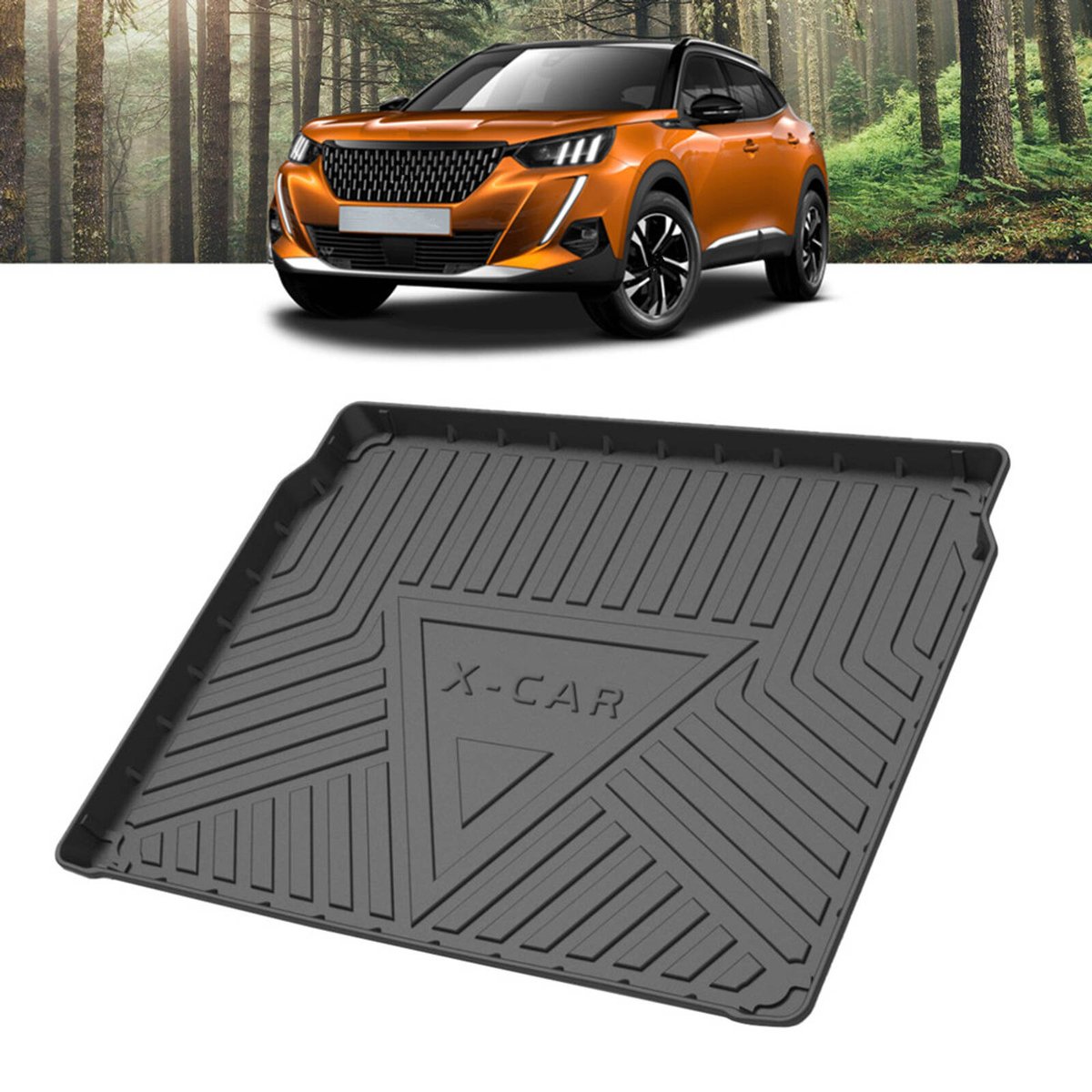 Boot Liner for Peugeot 2008 2020-2024 Heavy Duty Cargo Trunk Mat ...