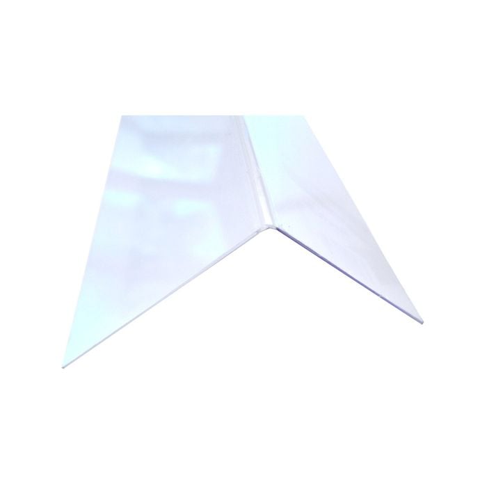 Suntuf 3.0m Clear Polycarbonate Barge Cap - Bunnings Australia