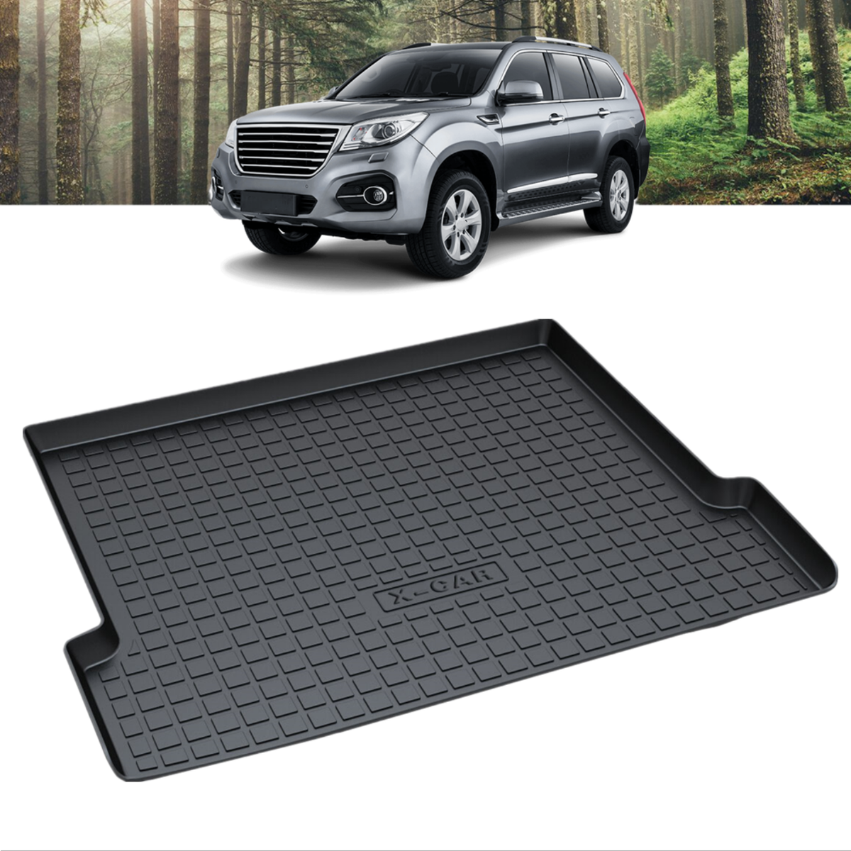 Heavy Duty Cargo Mat Boot Liner Luggage Tray Fit for Haval H9 2015 2016 ...