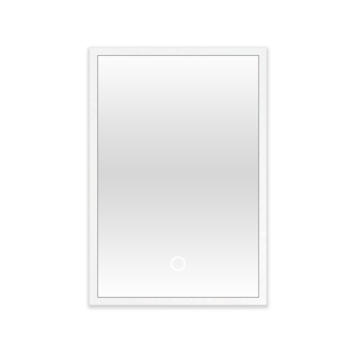 Barelli Luna 700x500mm Rectangular LED Mirror - Bunnings Australia