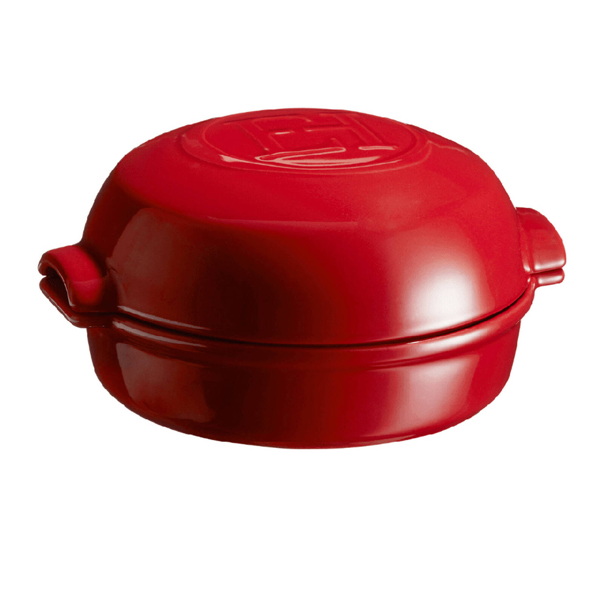 Emile Henry Ceramic Cheese Baker Pot w/ Lid Round Burgundy - Bunnings ...