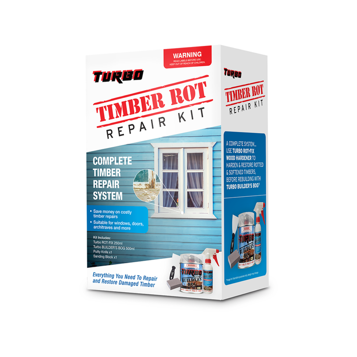 Turbo 500ml Timber Rot Repair Kit - Bunnings Australia