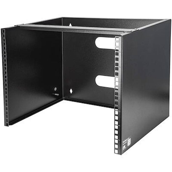 StarTech.com 8U Wall Mount Rack, 14in Deep, 19 inch Wall Mount Network ...