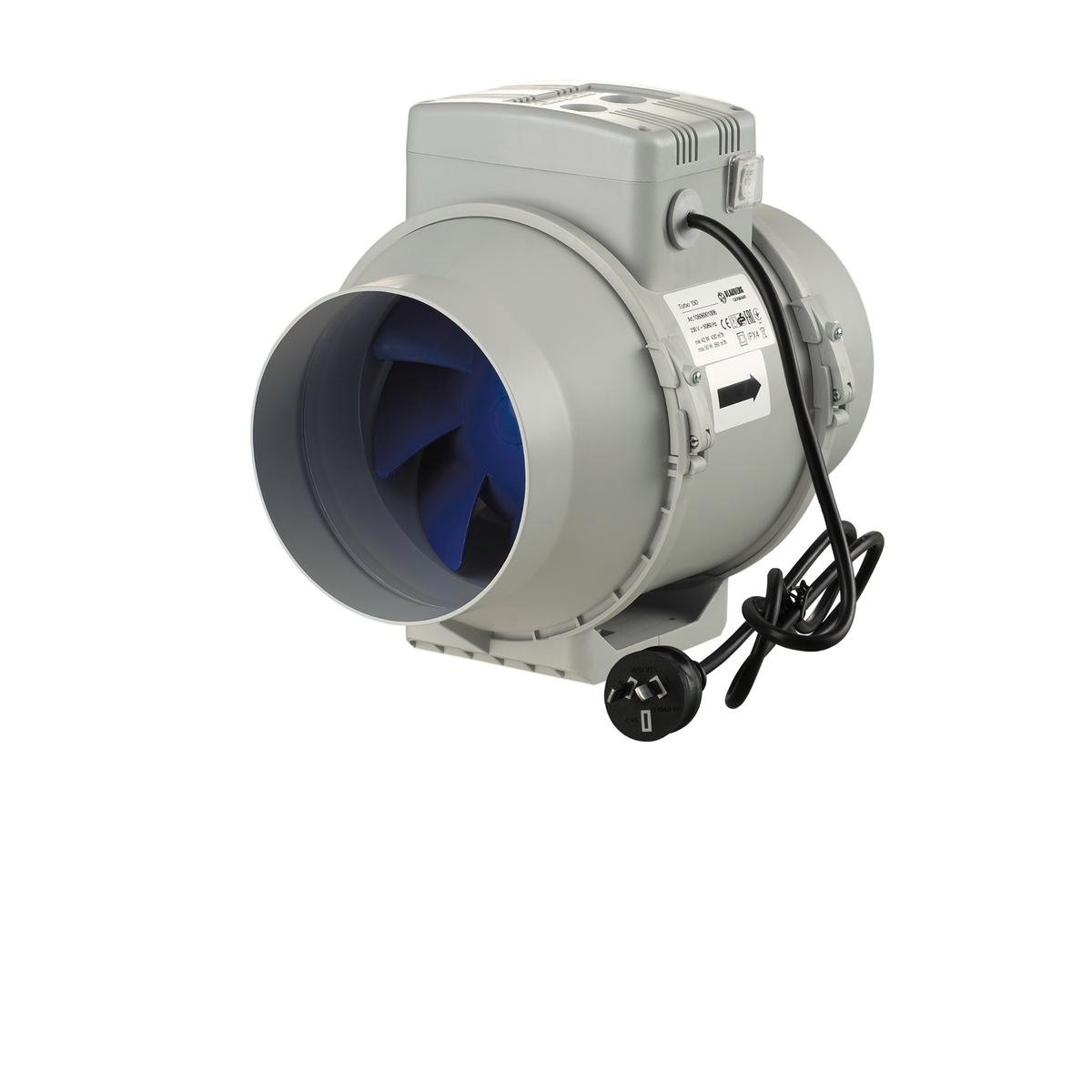 Blauberg TURBO 150mm Mixed Flow Inline Fan - Bunnings Australia