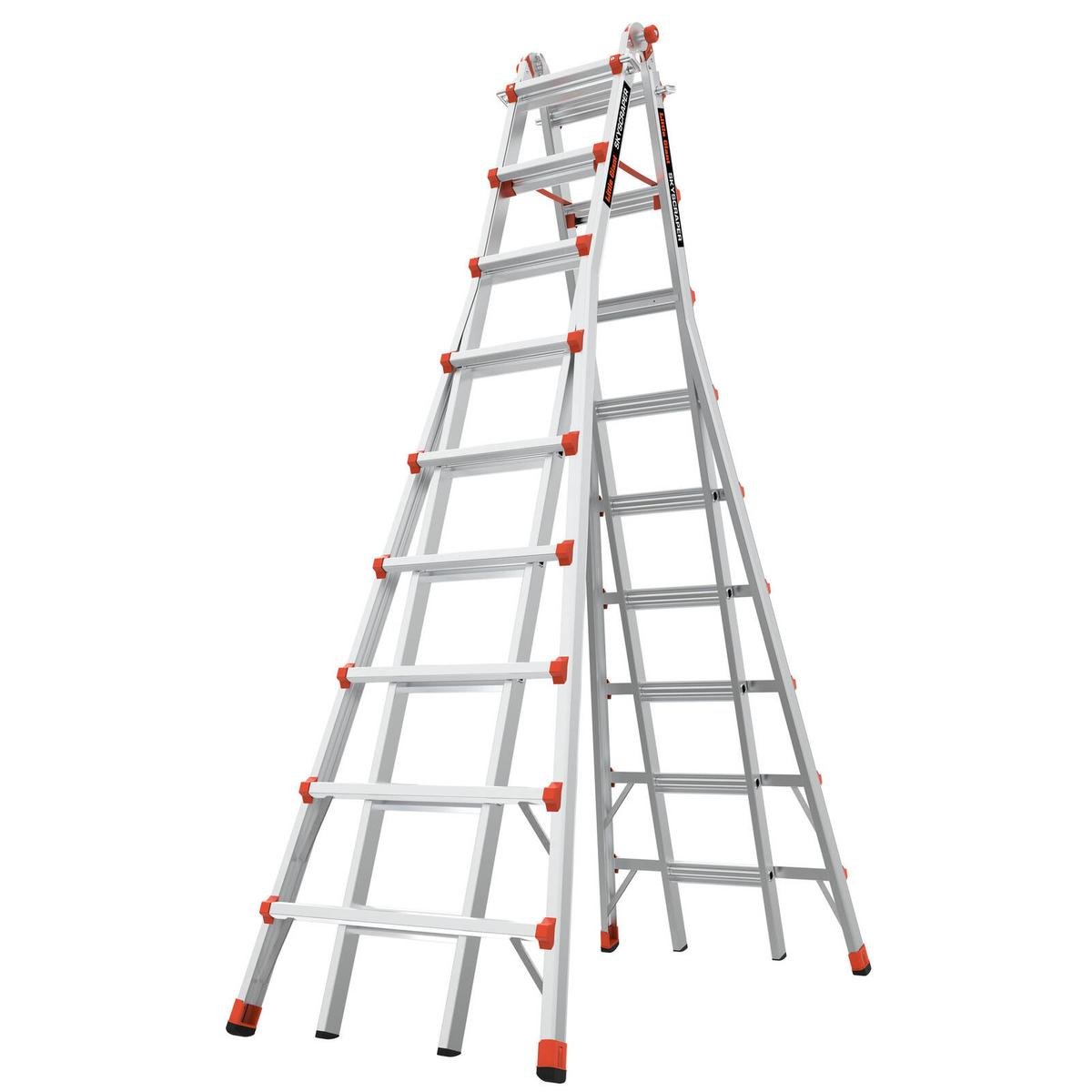 Little Giant 150kg 17 Step Skyscraper Multipurpose Ladder LSS17 ...
