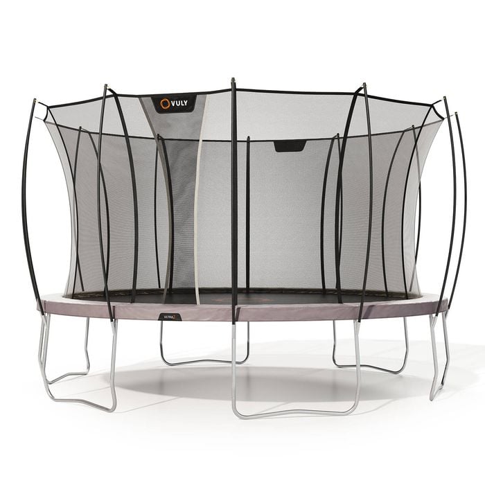 VULY Ultra 2 Extra Large 15ft Trampoline with Enclosure - Round Kids Trampolines - Bunnings ...