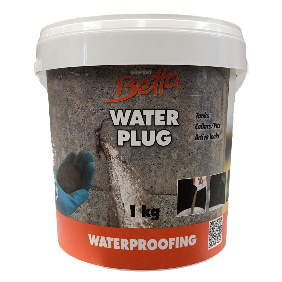 Gripset Betta 1kg Water Plug - Bunnings Australia