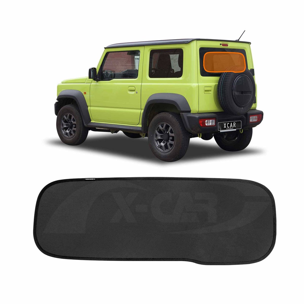 Rear Windscreen Sun Shade for Suzuki Jimny 3-Door 2018-2025 Wind Screen ...