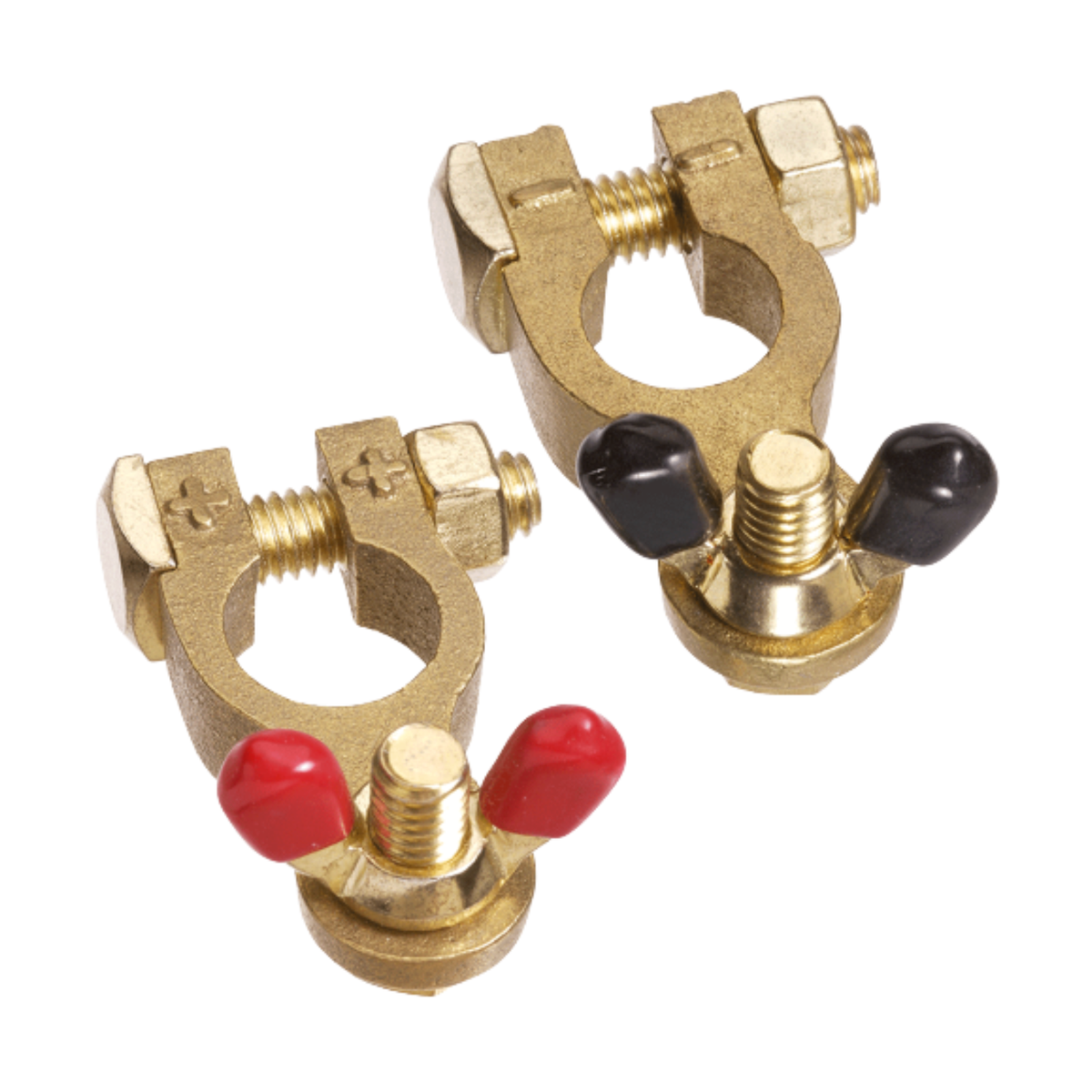 Projecta Brass Battery Wingnut Terminal - 2 Pack - Bunnings Australia