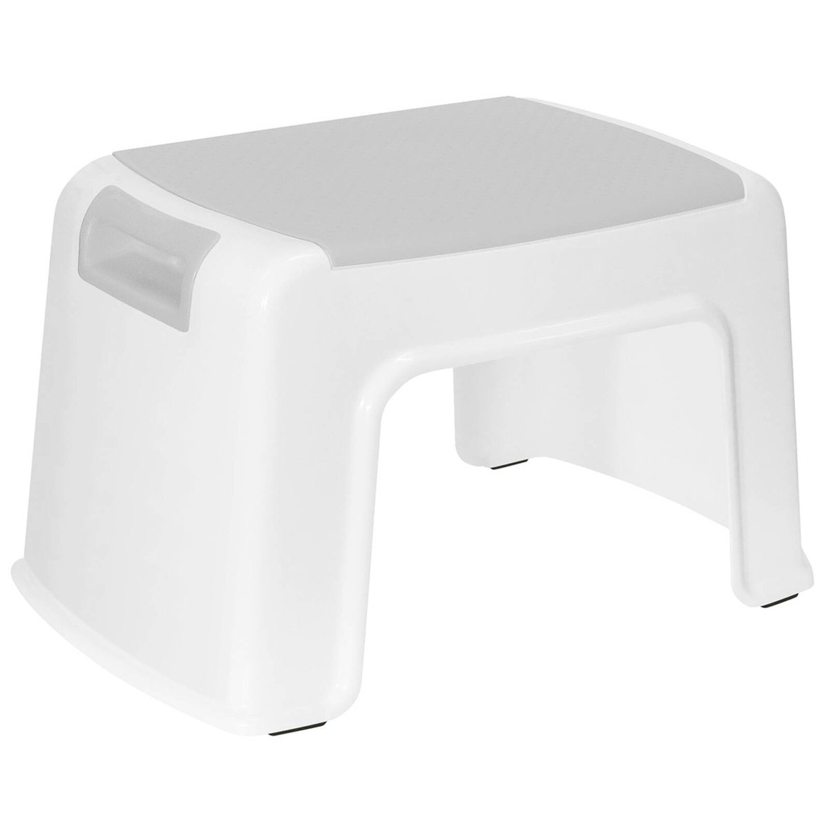 All Set 100kg Grey 1 Step Domestic Plastic Step Stool - Bunnings New ...