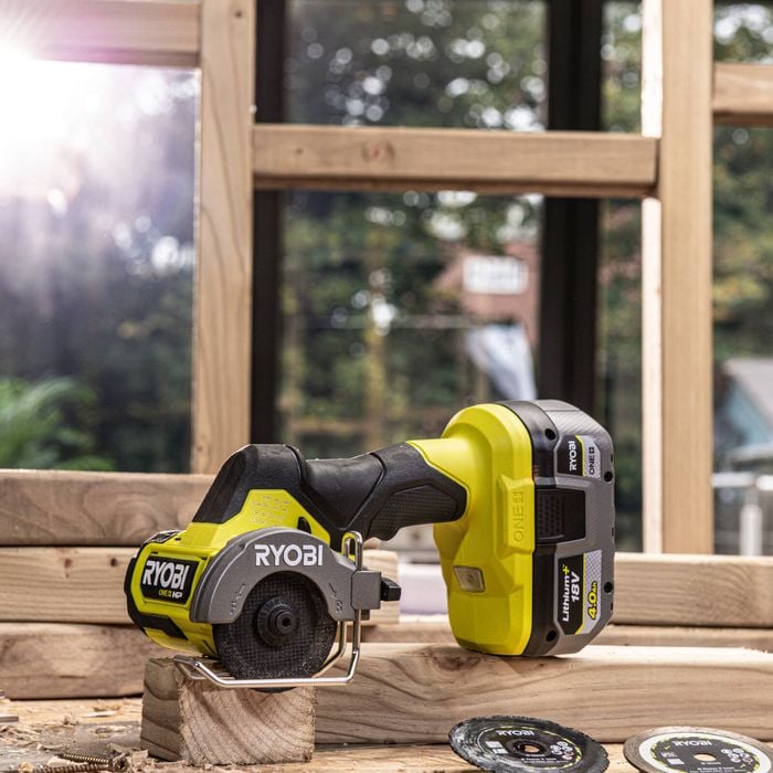 Ryobi 18V ONE HP Brushless Compact Cut Off Tool Skin Only Bunnings Australia