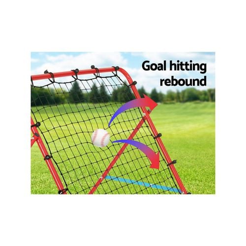 Everfit Rebound Net Soccer Baseball Football Goal Net Target Hitter ...