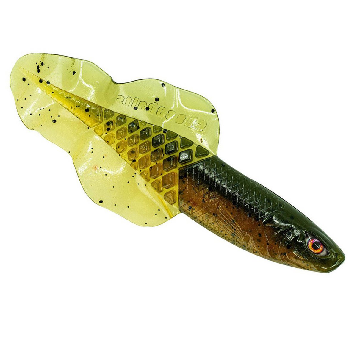 Chasebaits 4.25 Inch 110mm Flacid Shad Baits Soft Plastic Fishing Lures ...