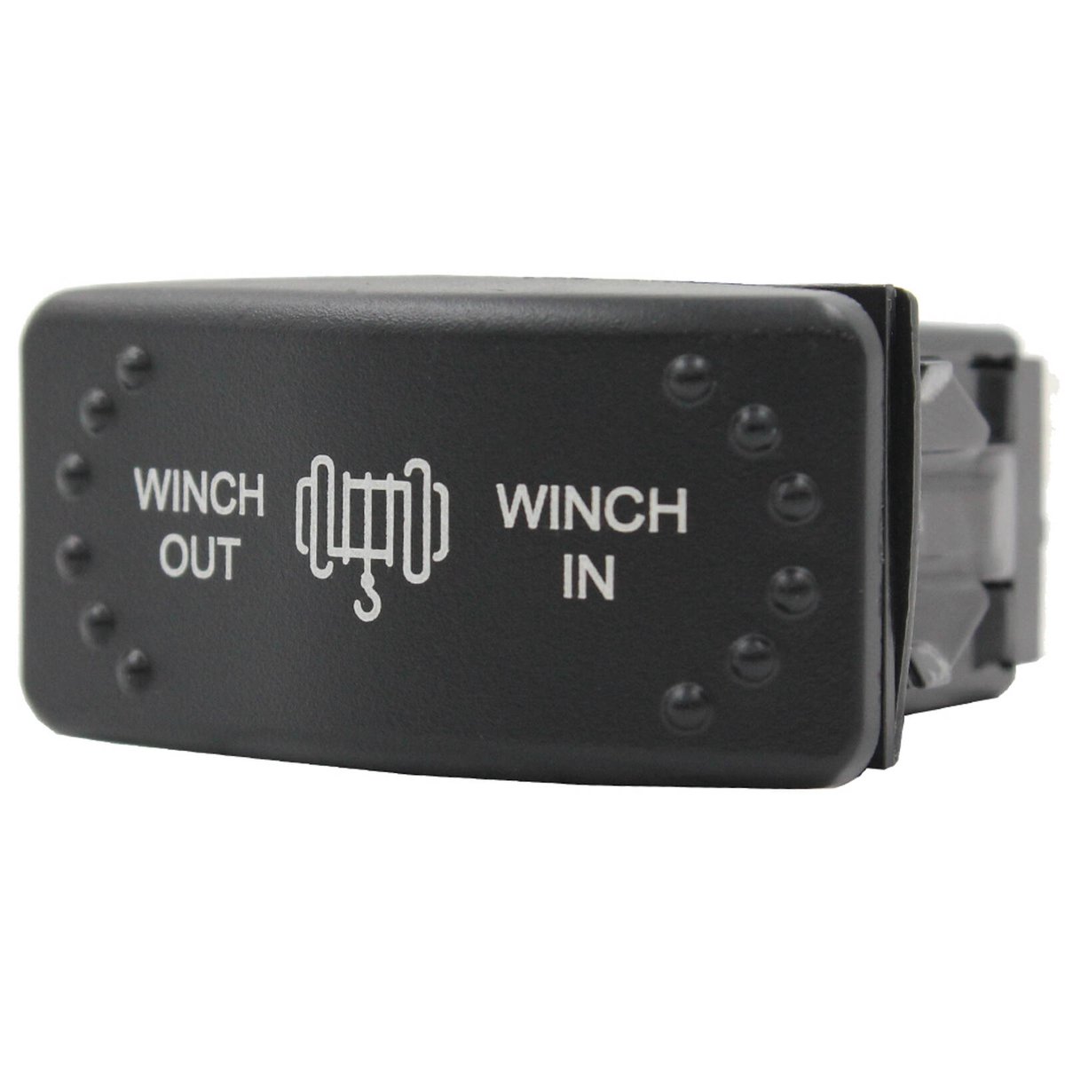 Switch Boss Green LED Laser Etched Rocker Switch (Horizontal) - Winch ...