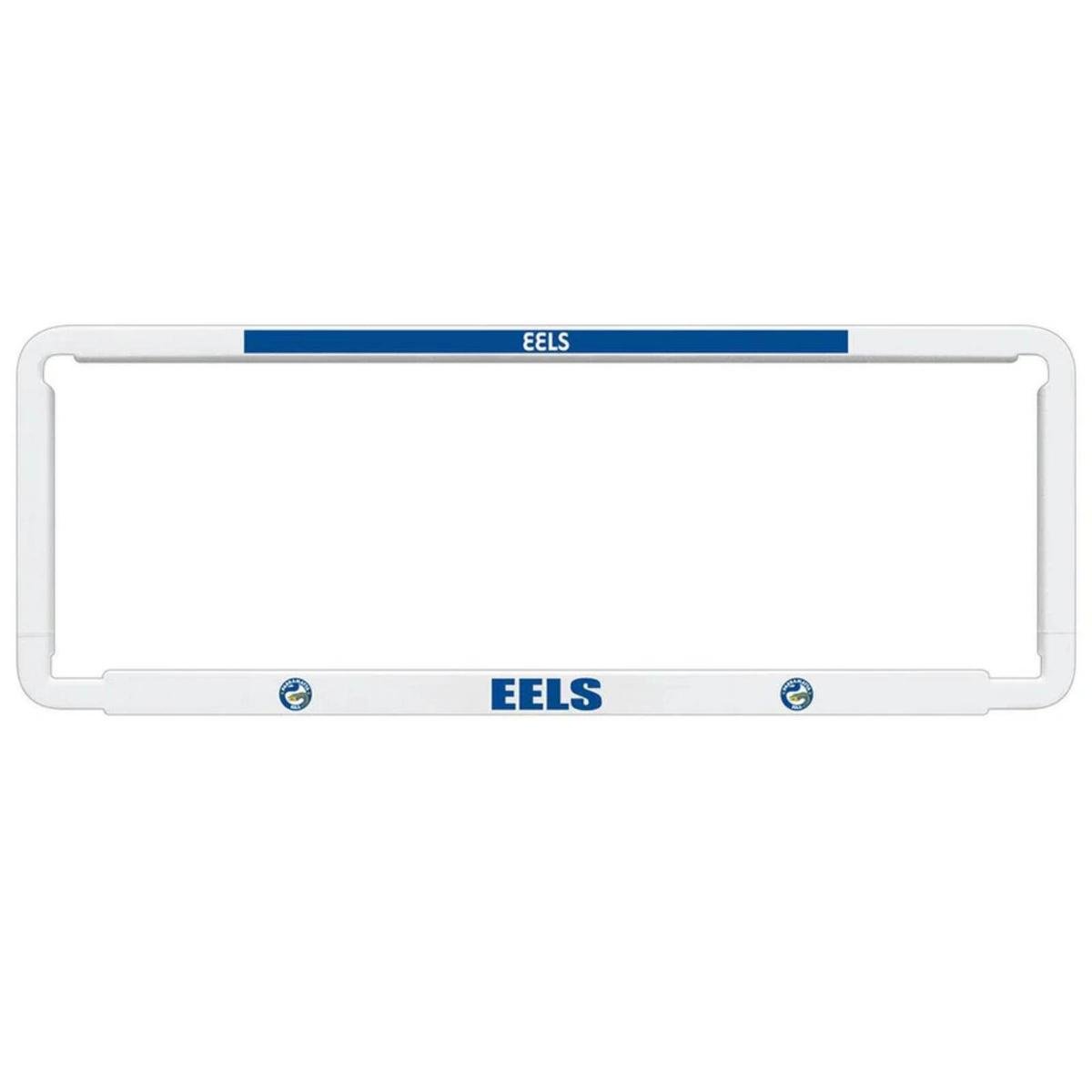 2x OFFICIAL NRL Parramatta Eels Car Number Plate Frame Cover Surround ...