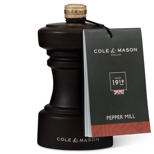 Cole & Mason Hoxton Chocolate Wood Pepper Mill 104mm - Bunnings Australia