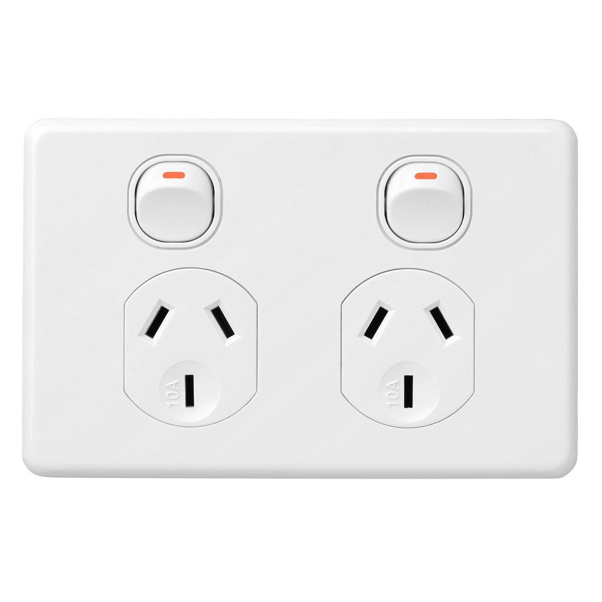 DETA X6 Double Power Point - 10 Pack - Bunnings Australia