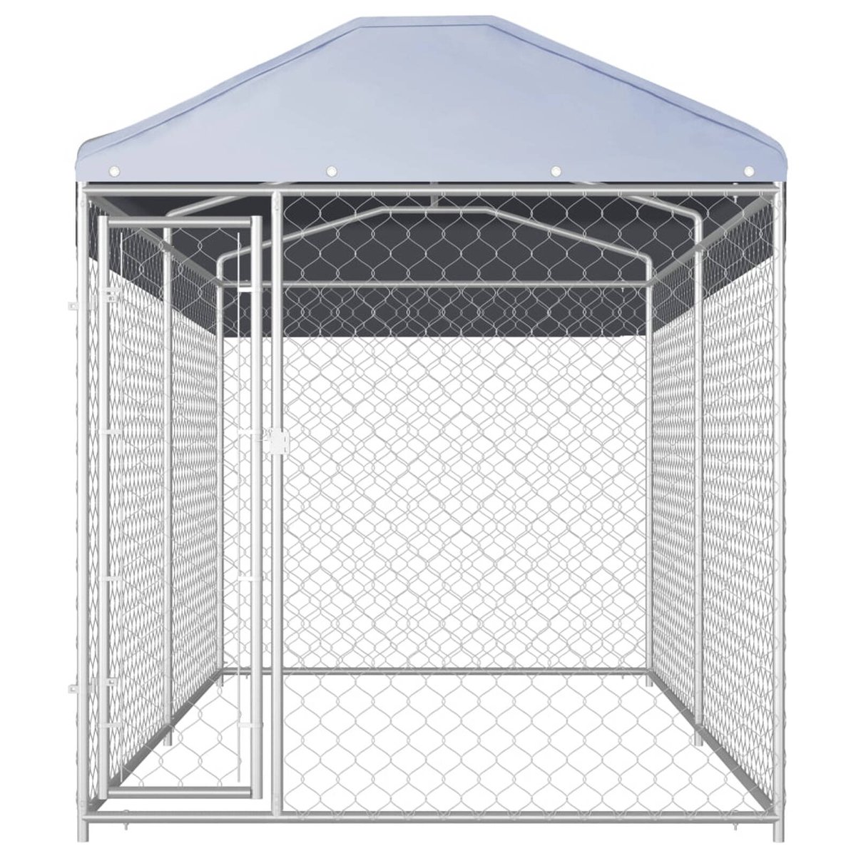 Andala Pets Outdoor Dog Kennel with Canopy Top 382x192x225 cm ...