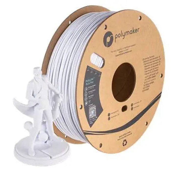 Polymaker PolyLite PLA+ Pro Cold White 1kg (1.75mm) - Bunnings Australia