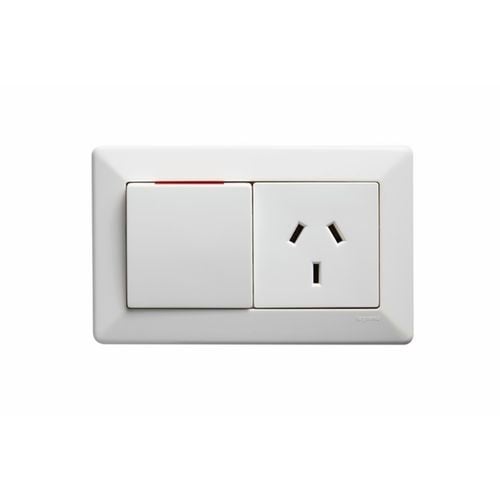 HPM COMO Single Horizontal Powerpoint - Bunnings Australia