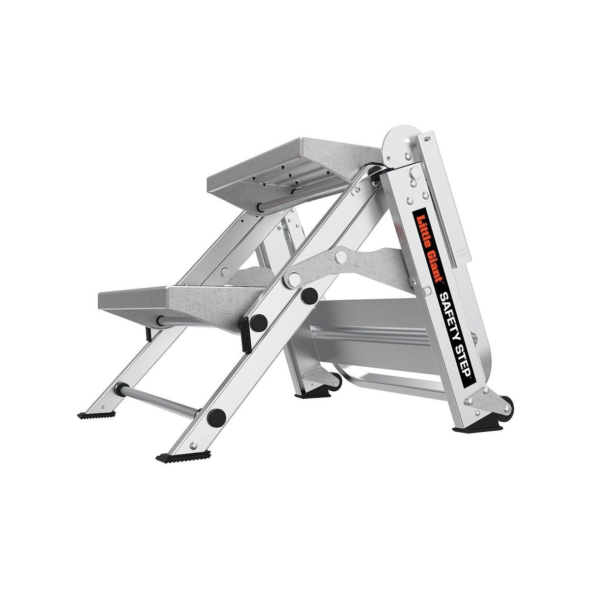 Little Giant 150kg Aluminium Safety Step 2 without Bar Single Side ...