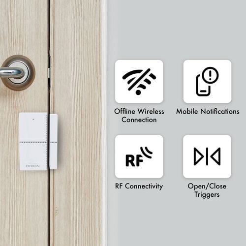Orion Grid Connect Smart Alarm System RF Contact Sensor Accessory ...