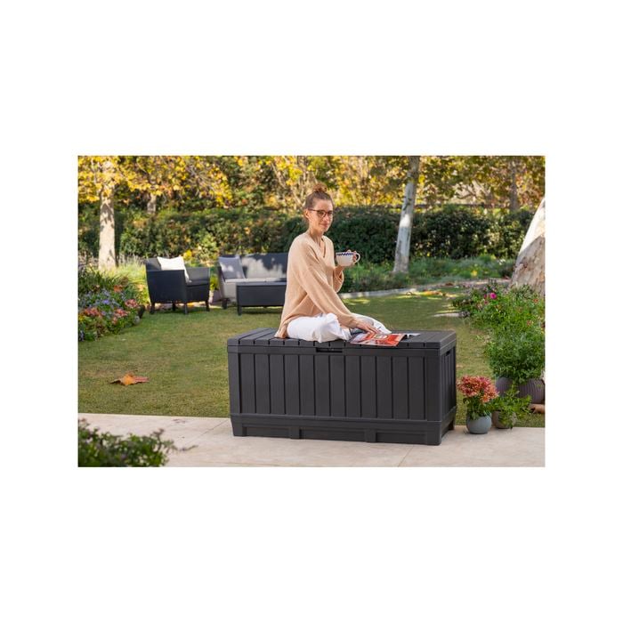 Keter 350L Kentwood Storage Box - Bunnings Australia