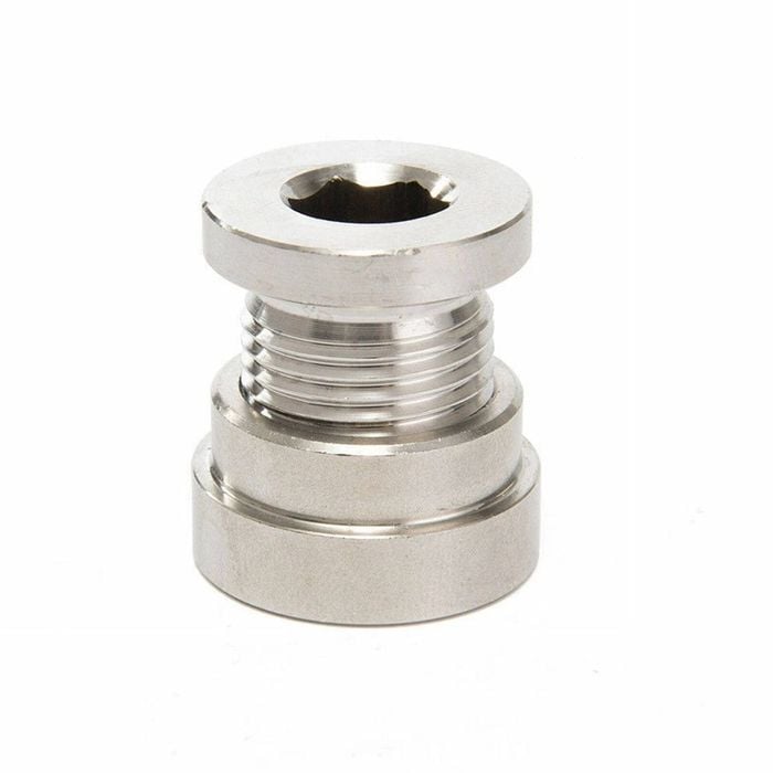 GASO 18mm O2 Oxygen Sensor Boss Bung and Plug, M18 x 1.5 Thread, Weld ...