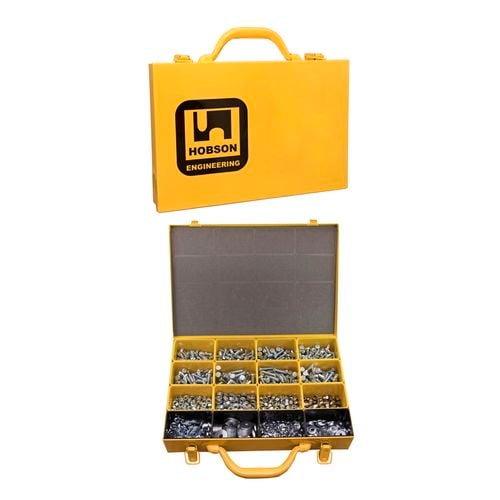 Hobson Engineering M6 Zinc Plated 1185 Piece Fastener Kit - Bunnings ...