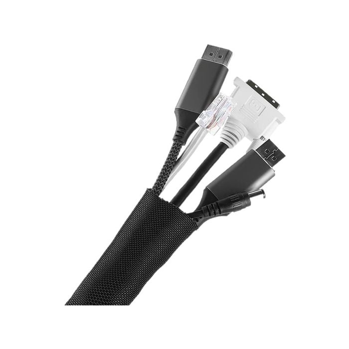 Click 19mm x 2m Fabric Wrap Cable Management Sleeve - Bunnings Australia
