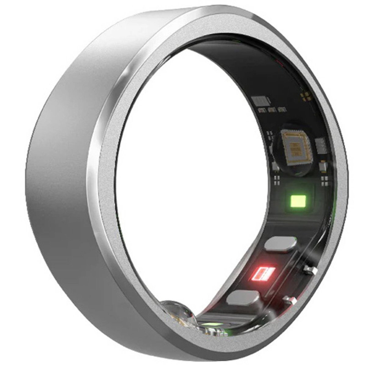 RingConn Smart Ring - Size 9 (Moonlit Silver) - Bunnings Australia