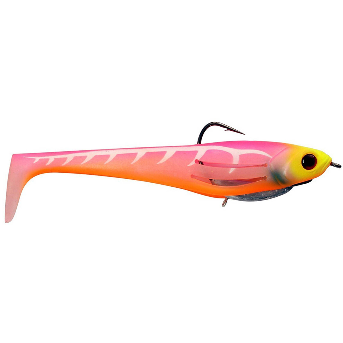 Zerek Flat Shad Pro 7 Col FAB Snagless Soft Plastic Fishing Lure ...