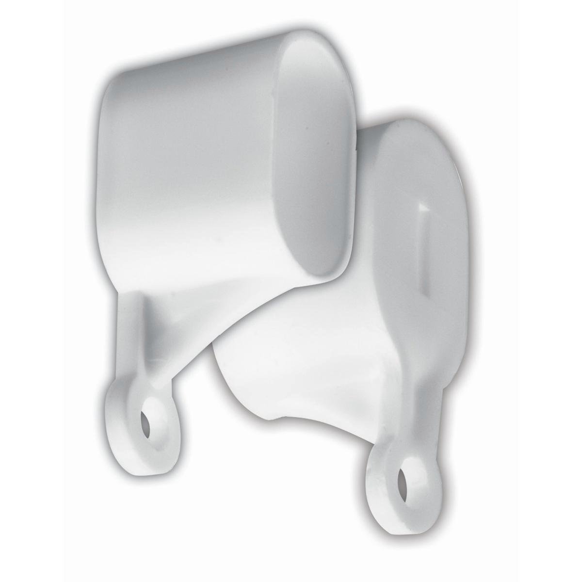 Windoware White Curtain Extendable Rod Caps - 2 Pack - Bunnings New Zealand