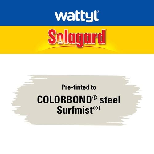 Wattyl Solagard 4L Pre-tinted Surfmist Semi-Gloss Exterior Paint ...